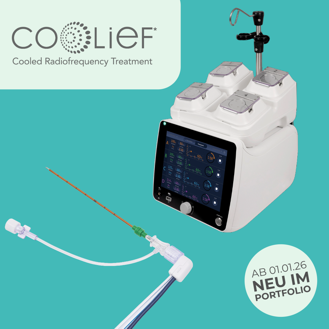 Coolief® Cooled RF-Therapy - Koglek Medizintechnik